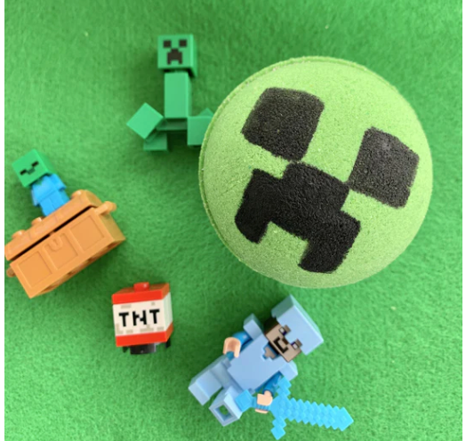 Bath Bomb - Minecraft Creeper – Stella WaxBar